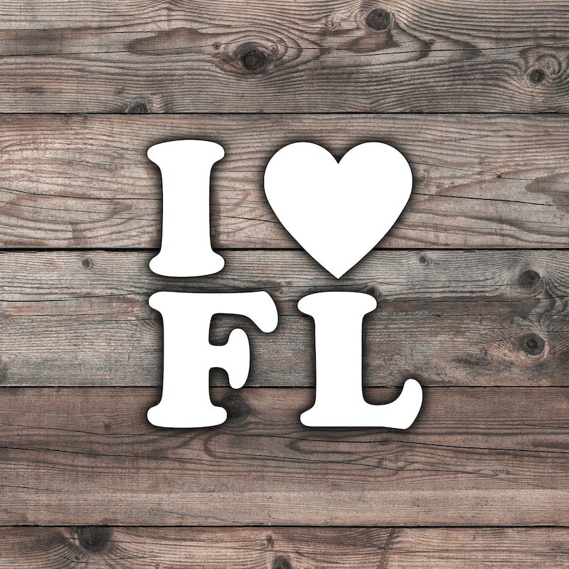I Love Florida - Etsy