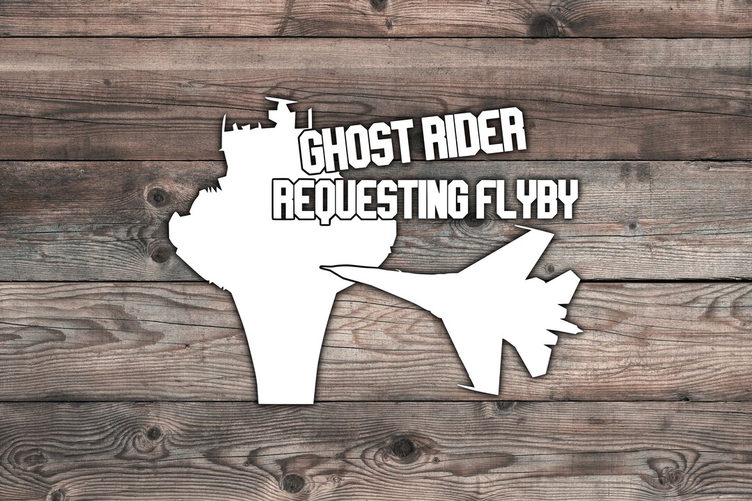 Ghost Rider Requesting Flyby - 5.5 X 4 Inch - Etsy