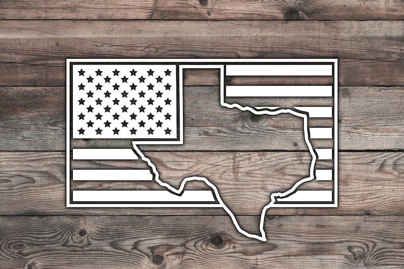 Texas Car Sticker 7.5 X 5 Inch Texas Truck Sticker for Texas - Etsy