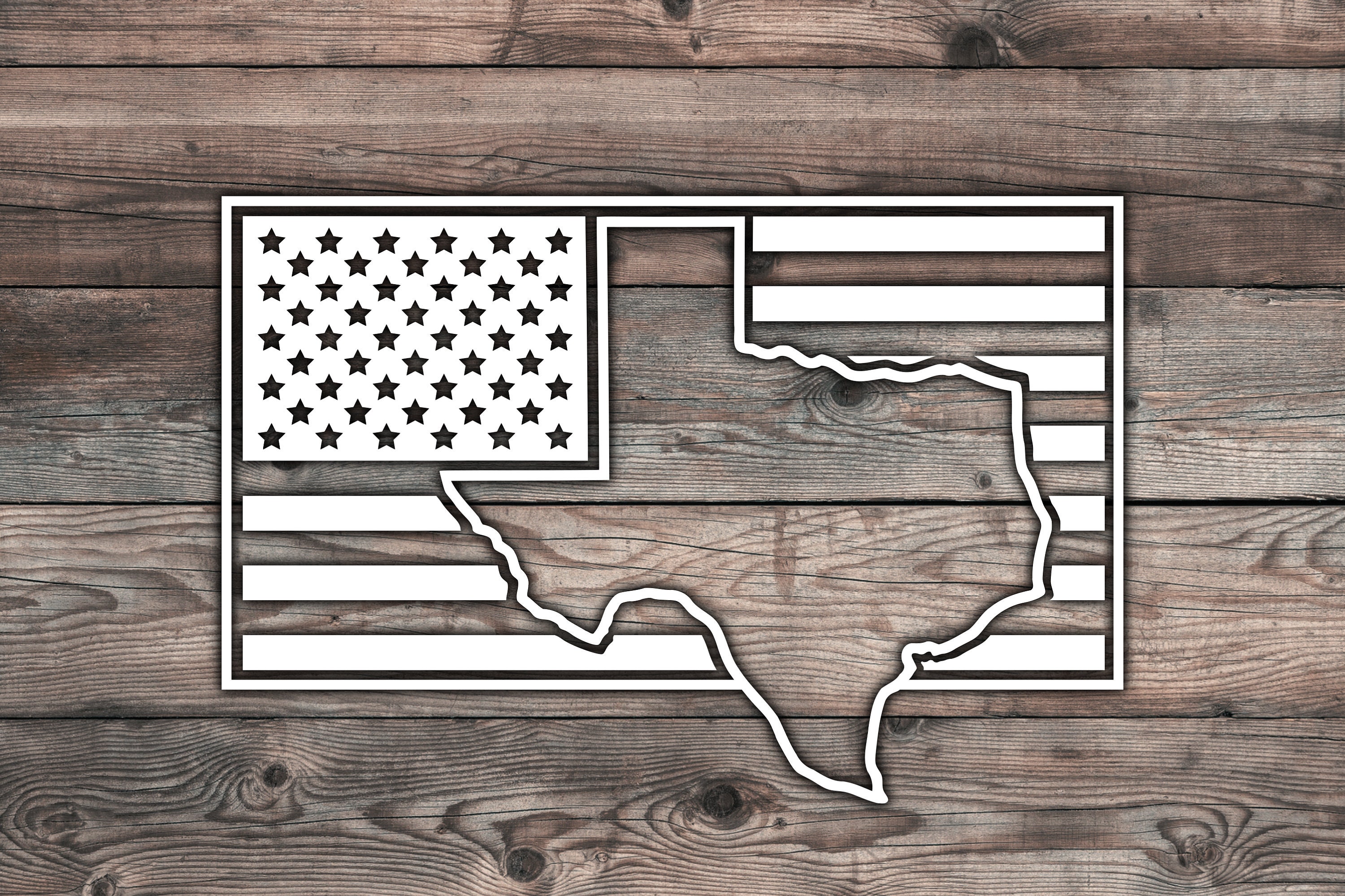 Texas Car Sticker - 7.5 X 5 Inch Texas Truck Sticker for Texas Native ...