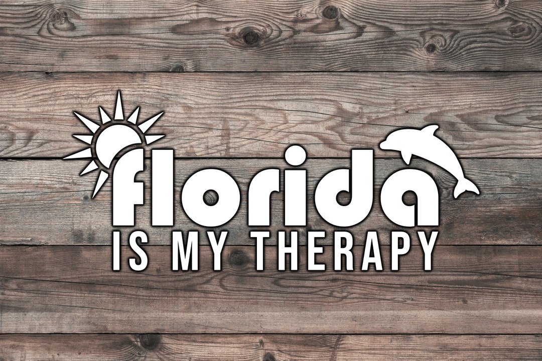 Florida Sticker - 7.5 X 3.2 in Florida Car Decal for Florida Native Car ...