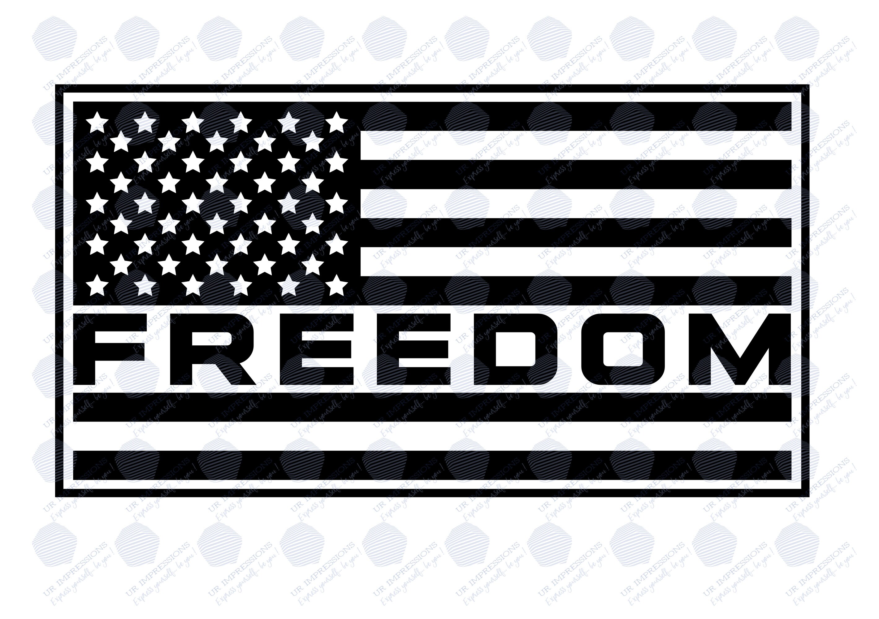 American Flag Sticker 7.5 X 4 in Freedom Decal for Soldier - Etsy