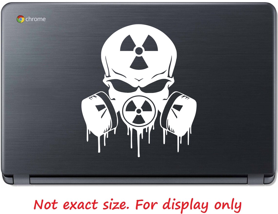 Nuclear Skull Gas Mask Decal Vinyl Sticker Graphics 5.5 X 5 - Etsy