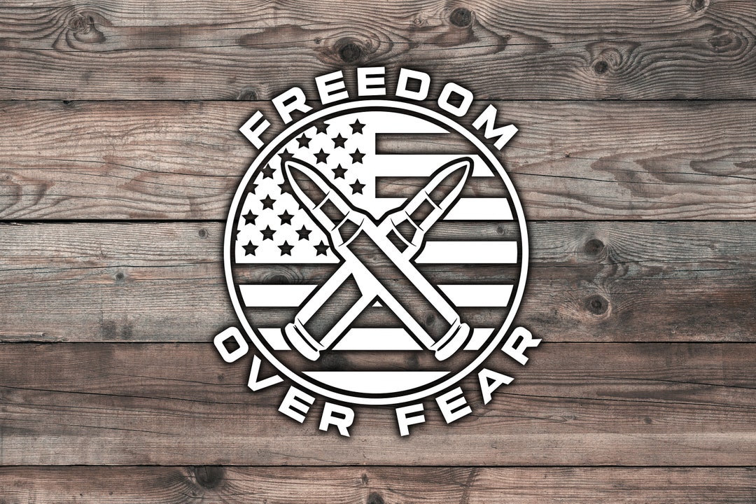 Freedom Sticker - 6.2 X 5.5 in Freedom Decal USA Flag Sticker for Car ...