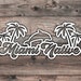 Miami Florida Sticker 6.5 X 3.9 in Miami Florida Car Sticker for ...