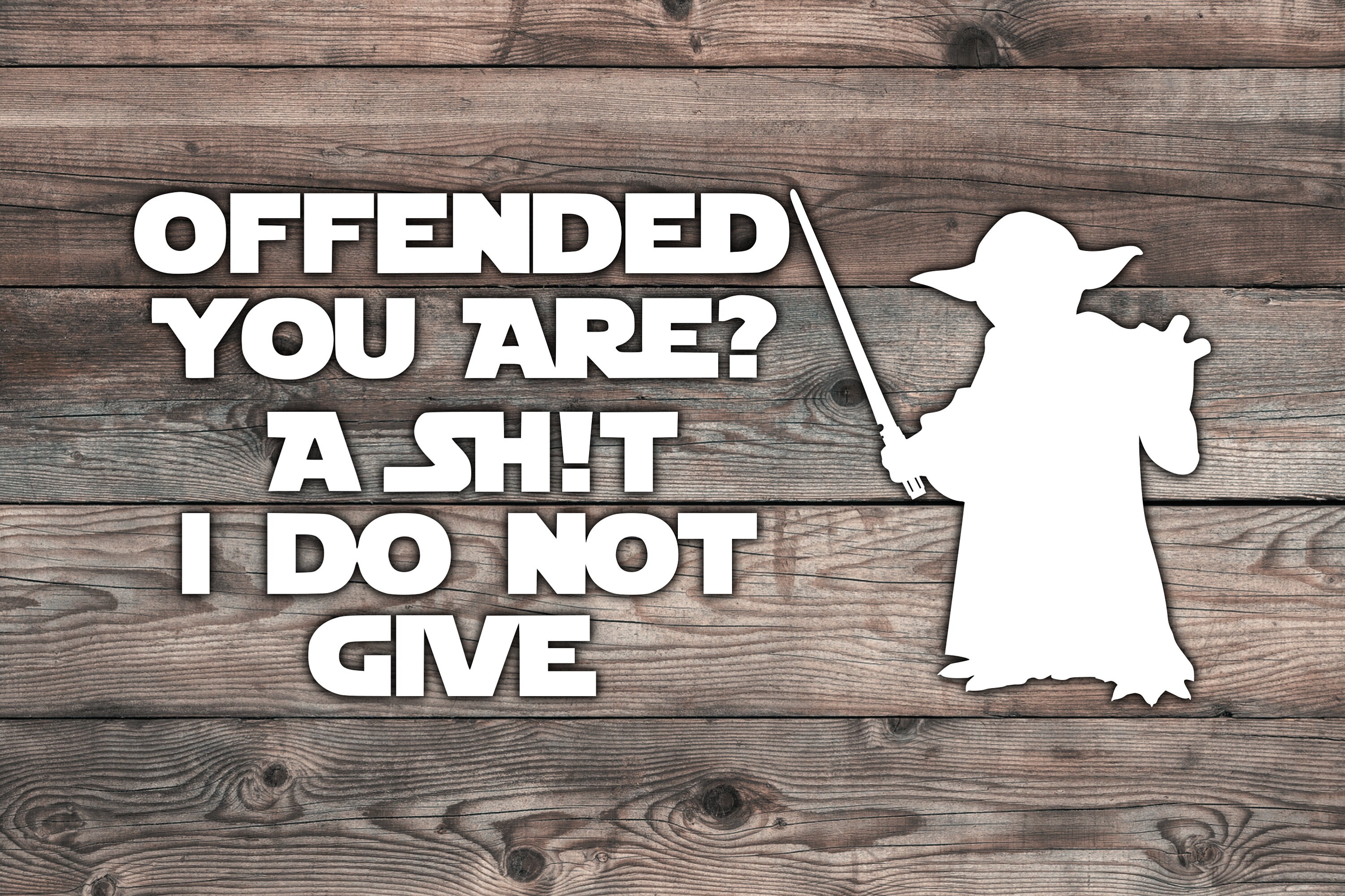 Offended You Are Decal Vinyl Sticker Graphics 7.2 X 3.6 Inch - Etsy