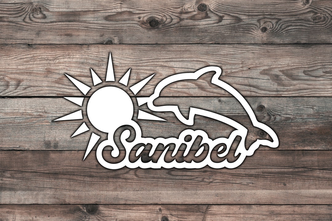 Sanibel Island Sticker - 5.5 X 2.8 in Sanibel Strong Florida Sticker ...
