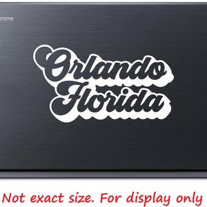 Orlando Florida Decal Sticker - 6.5 X 3.6 Inch | Orlando Stickers ...
