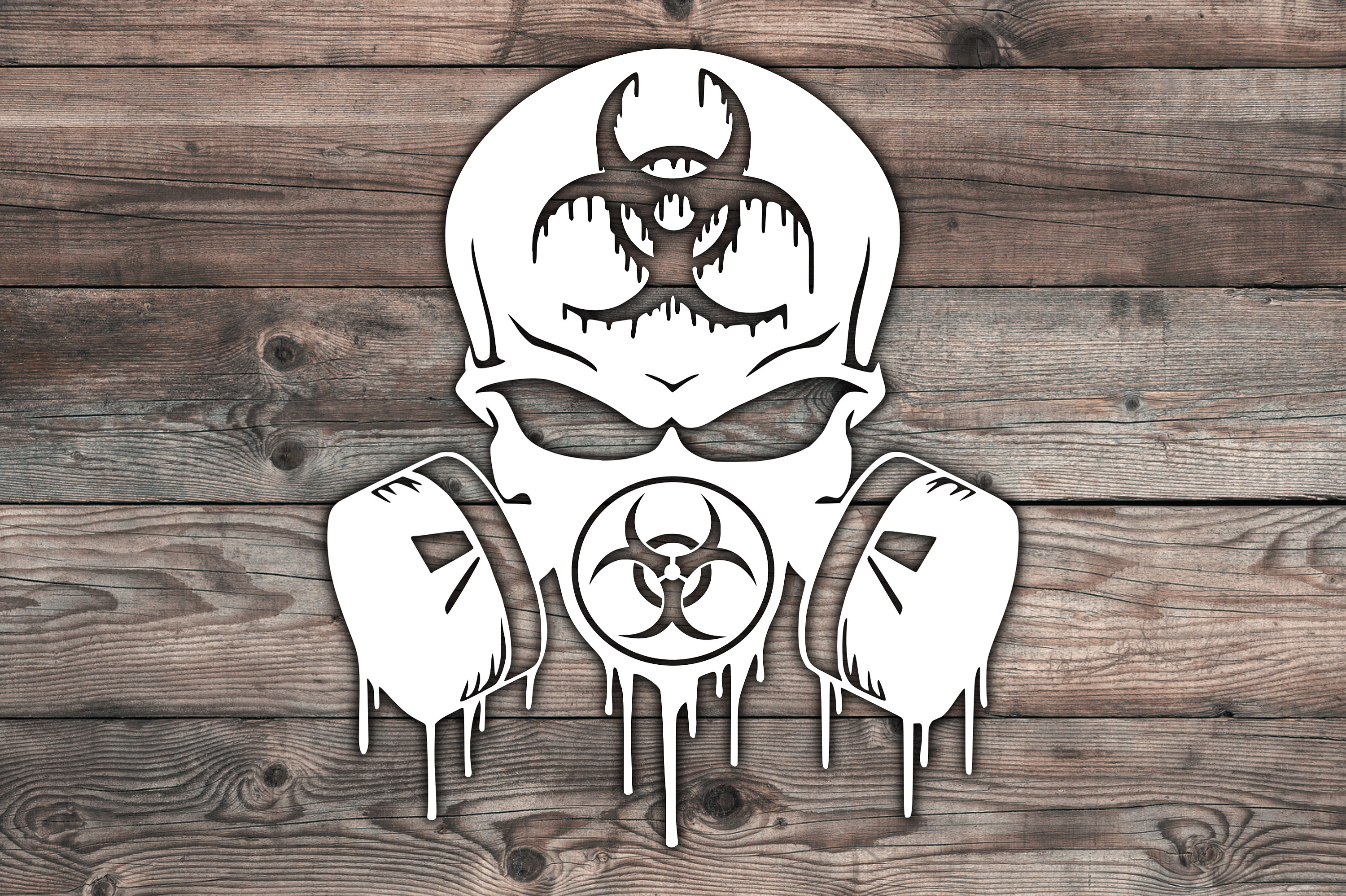 Biohazard Skull