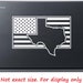 Texas Car Sticker 7.5 X 5 Inch Texas Truck Sticker for Texas Native ...
