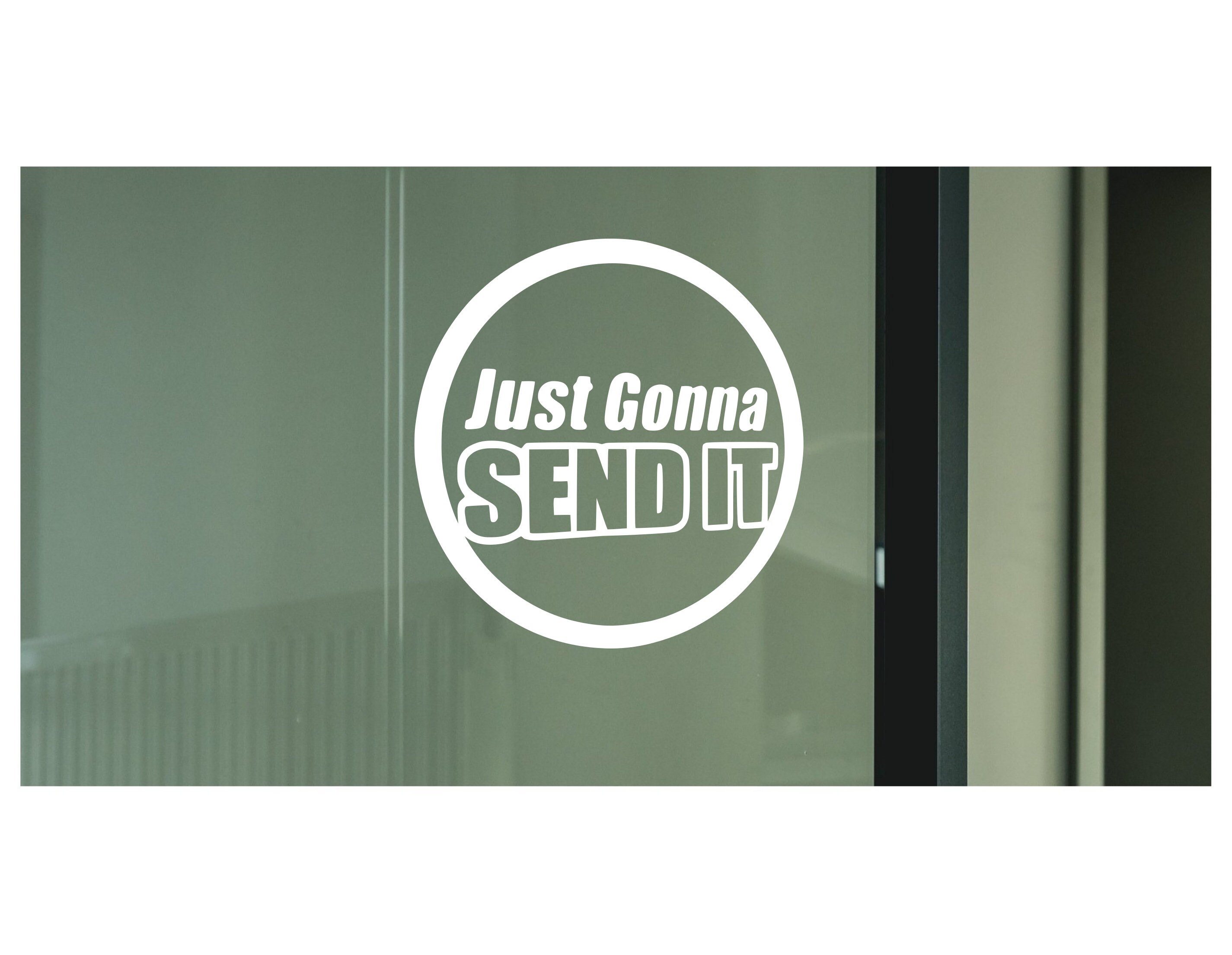 Just Gonna Send It Car Sticker Decal 5.5 X 5.5 Inches Full - Etsy