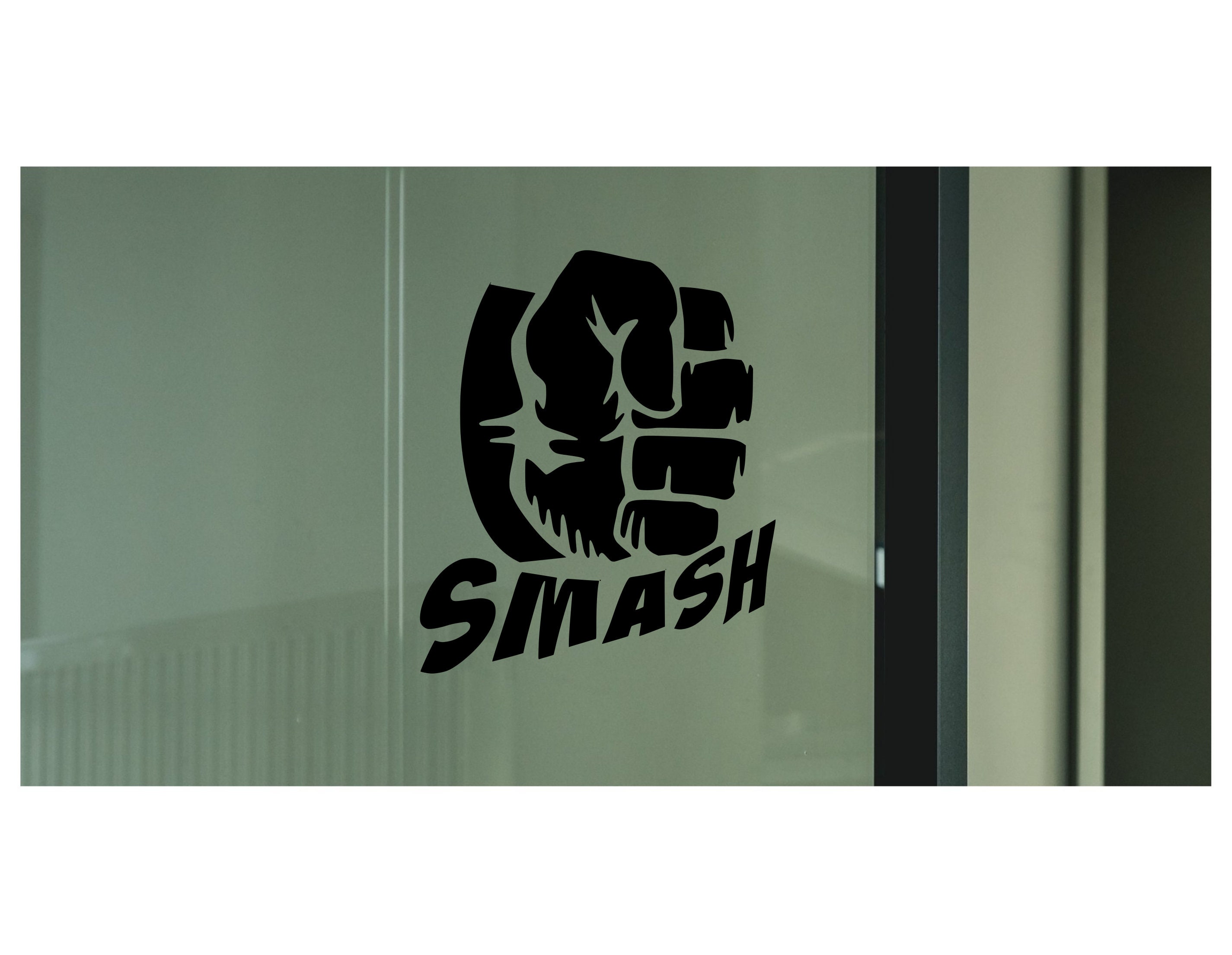 Fist Smash Decal Vinyl Sticker Graphics 5 X 5.5 Inch Car - Etsy