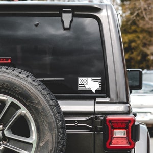Texas Car Sticker - 5.5 X 3.7 in Texas Truck Sticker for Texas Native ...