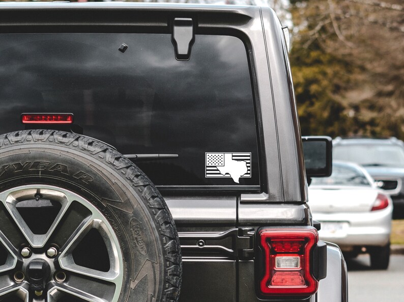 Texas Car Sticker 5.5 X 3.7 in Texas Truck Sticker for Texas Native ...
