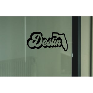 Destin Florida Sticker - 6.5 X 2.5 in Destin Florida Car Sticker for ...