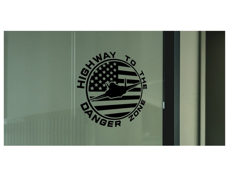 Highway to the Danger Zone Decal Vinyl Sticker Graphics 6.2 - Etsy