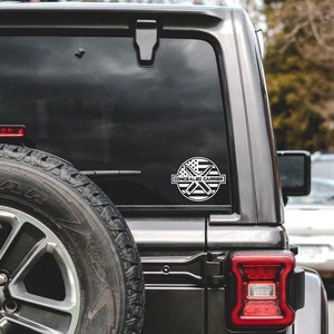 American Flag Concealed Carry Decal - Freedom Sticker (5.5 X 4.5 In) - Etsy