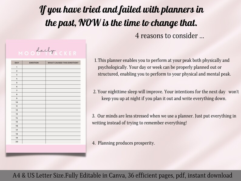Printable Depression Planner, Depression Journal, Therapy Worksheet ...