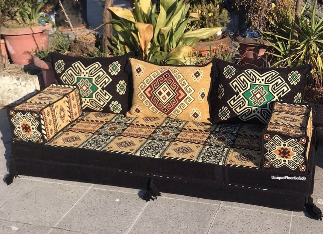 8'' Thickness Moroccan Sofa,arabic Sofa Floor Seating Set,recliner Sofa ...