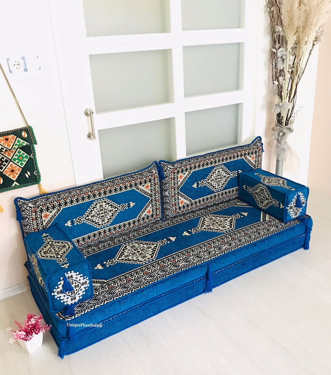 8'' Thickness Arabic Sofa Floor Seating Set, Floor Couch, Pallet Sofas ...