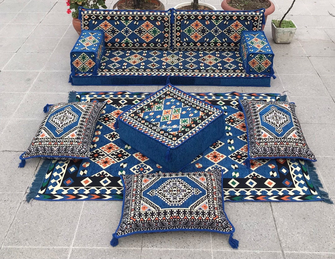 Arabic Majlis Sofa Floor Seating Setsectional Sofa With - Etsy