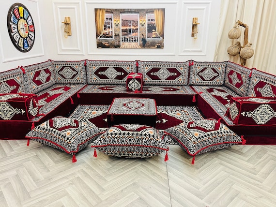 Maroon sitting room store
