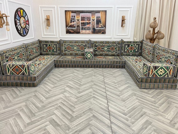 Ground level sofa store