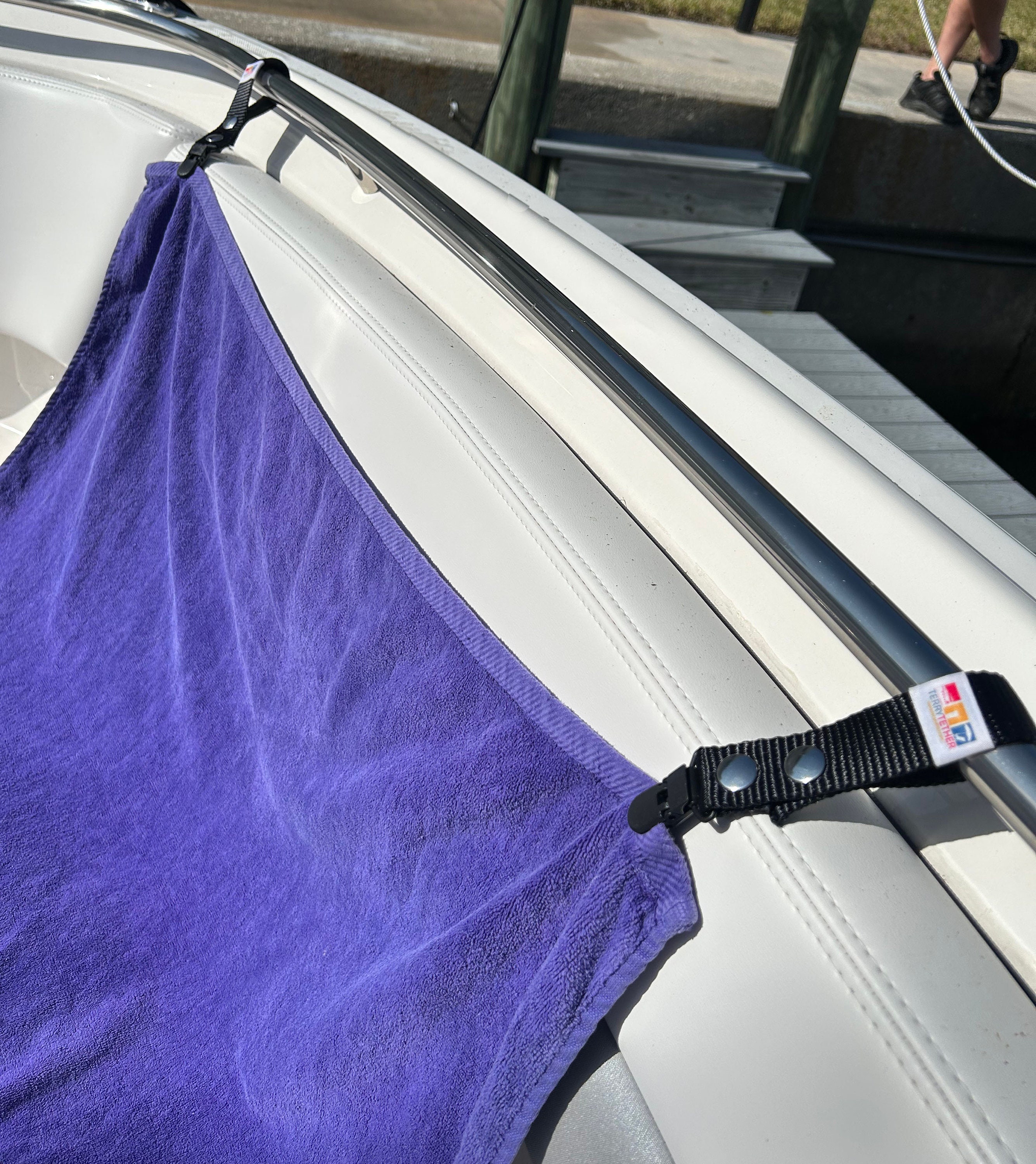 Boat Beach Towel Clips - Terry Tether Color Wheel Pack - 6 Sets of ...