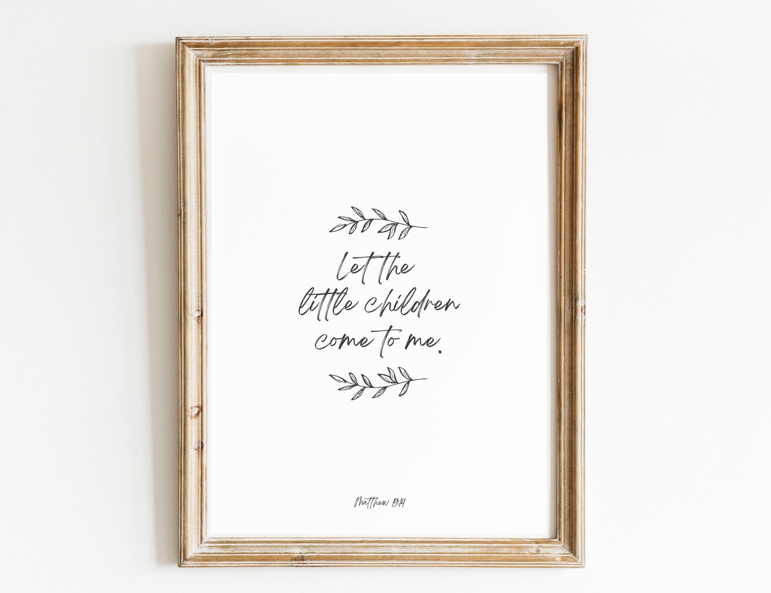Let the Little Children Come to Me Instant Digital Printable - Etsy