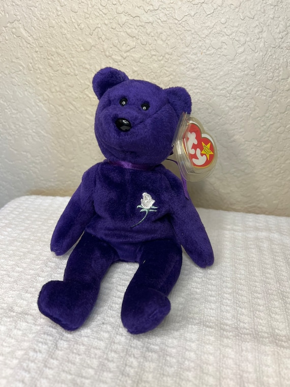 Extremely Rare Ty Princess Bear Beanie Babies Collection - Etsy