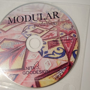Modular Medallions Anita Goodesign Book and CD - Etsy
