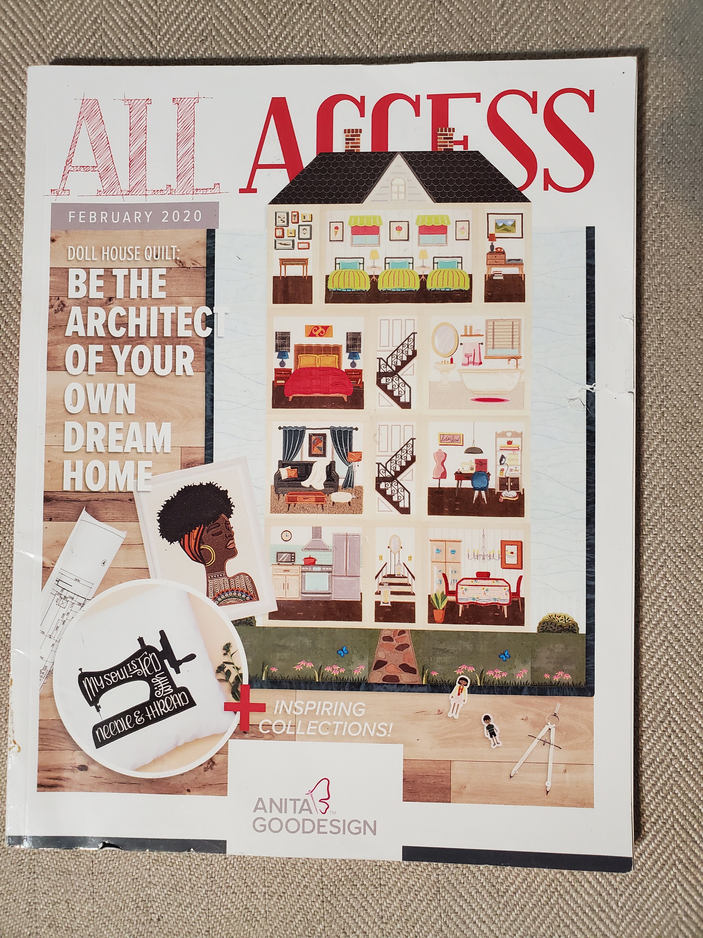 All Access February 2020 Anita Goodesign Book and CD - Etsy