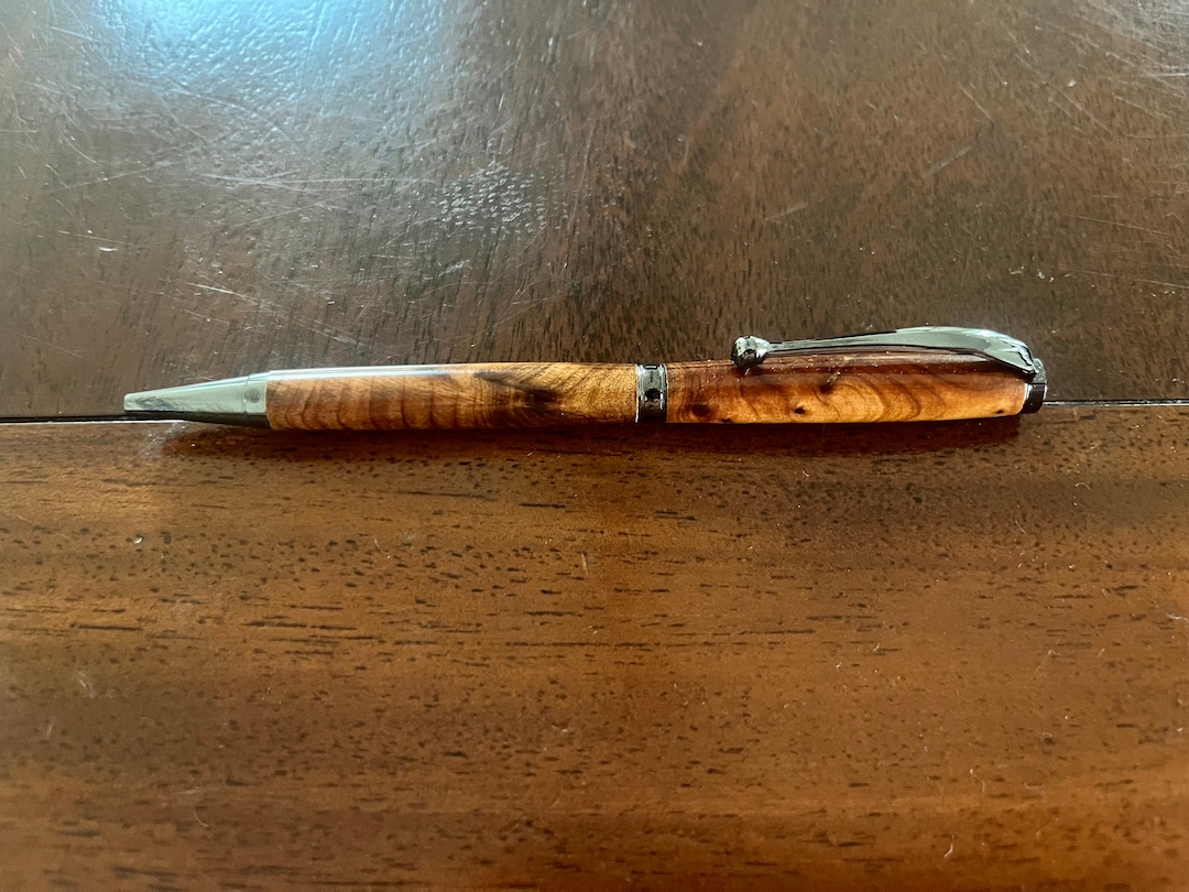 Handcrafted Wooden Ballpoint Pen - Etsy