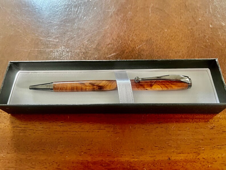 Handcrafted Wooden Ballpoint Pen - Etsy