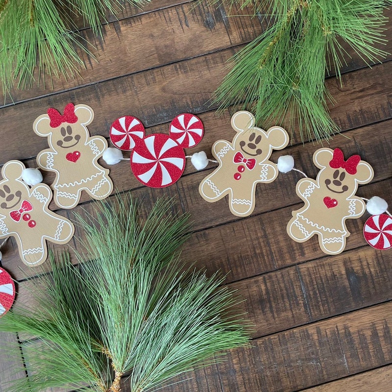 Mickey Gingerbread Svg - Etsy