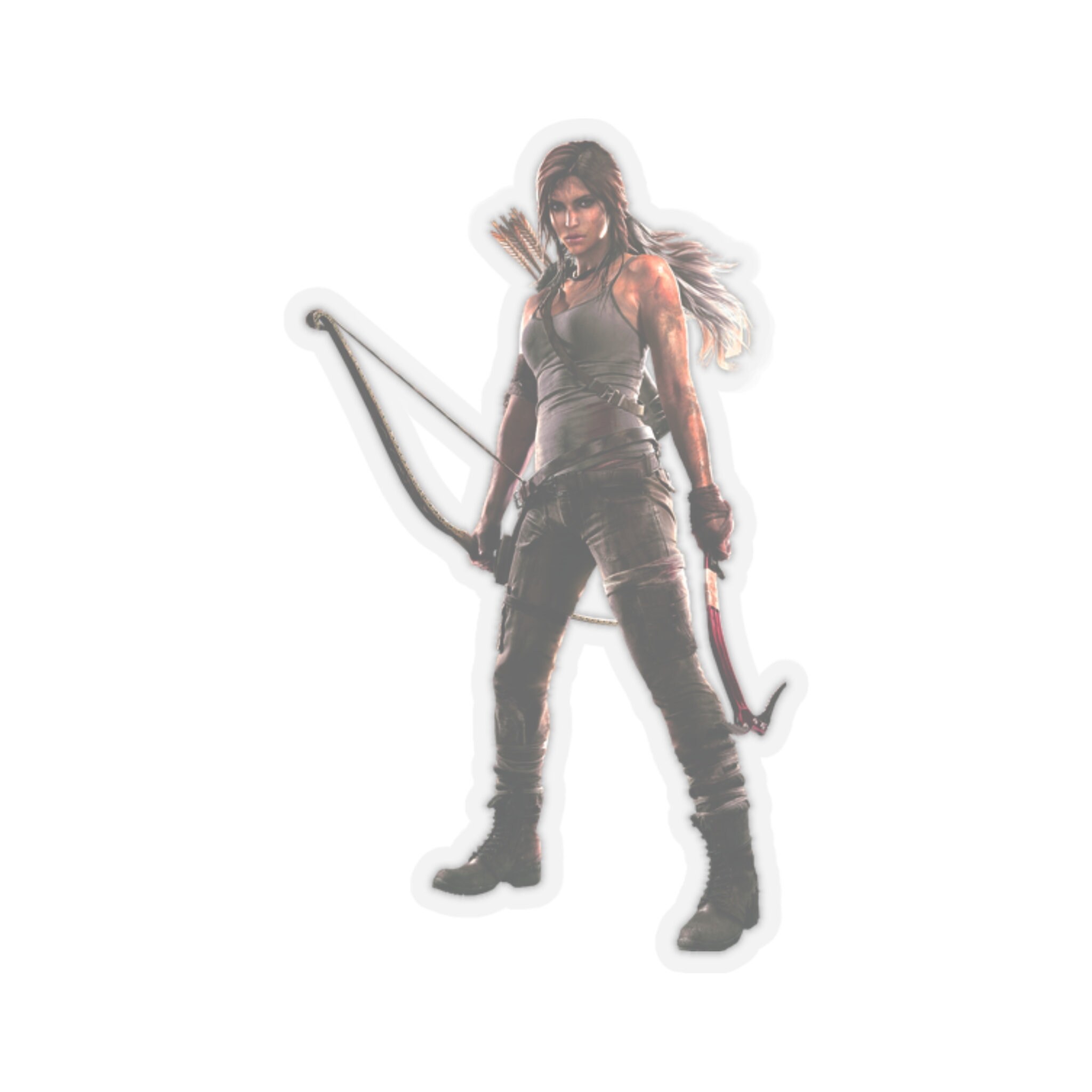 Lara Croft Tomb Raider Kiss-cut Stickers - Etsy