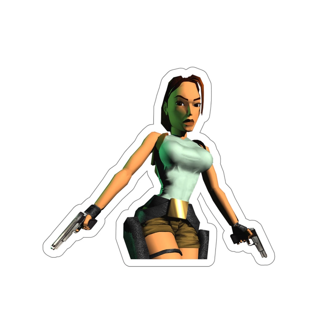 Lara Croft Tomb Raider Kiss-cut Stickers - Etsy