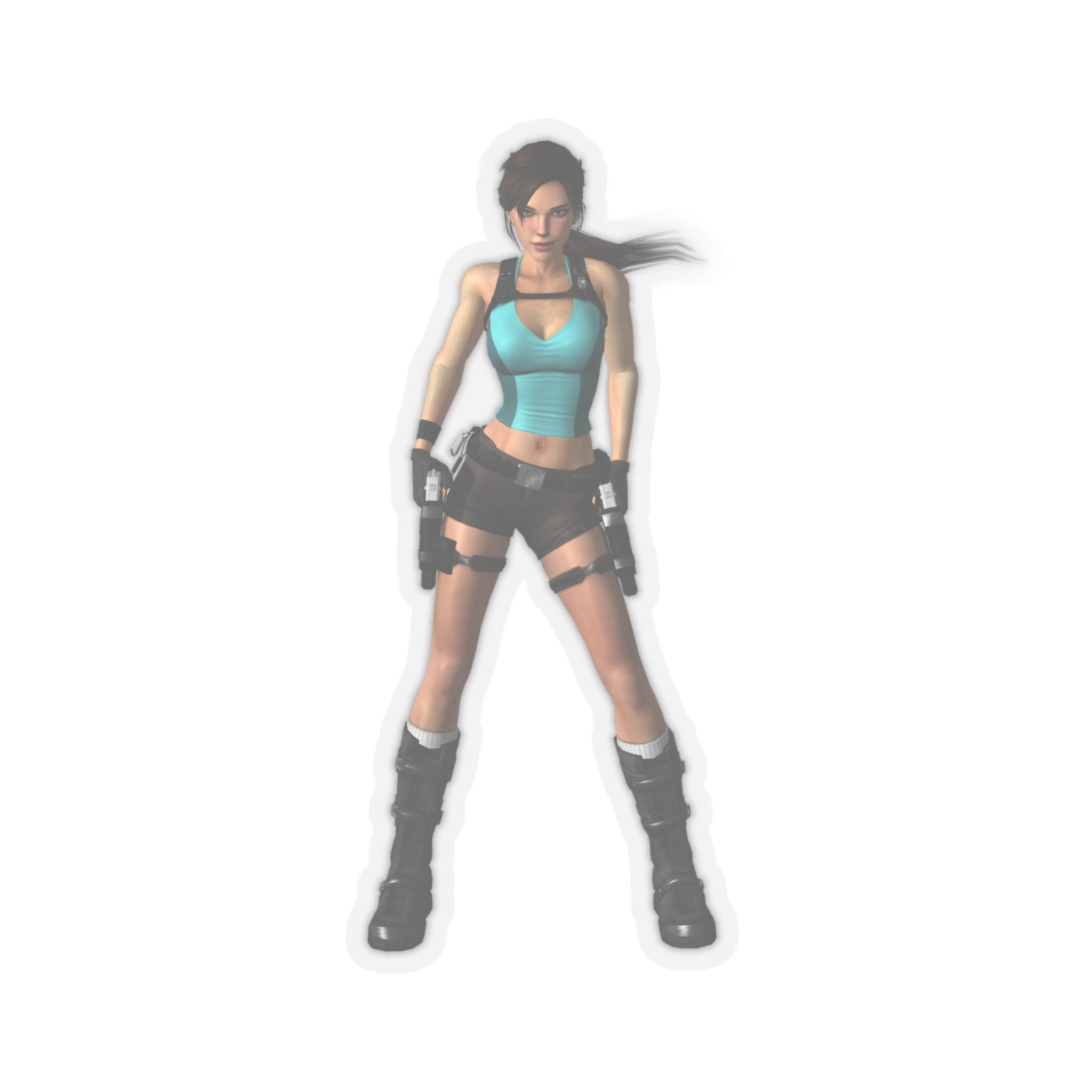 Lara Croft Tomb Raider Kiss-cut Stickers - Etsy