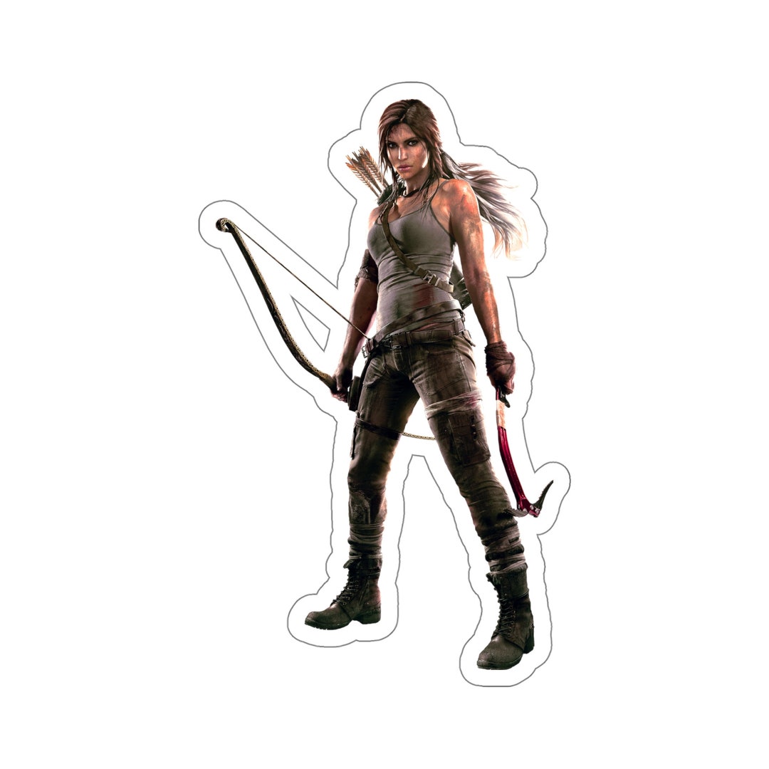 Lara Croft Tomb Raider Kiss-cut Stickers - Etsy