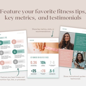 Fitness Program Ebook Template | Canva Ebook Template for Fitness ...