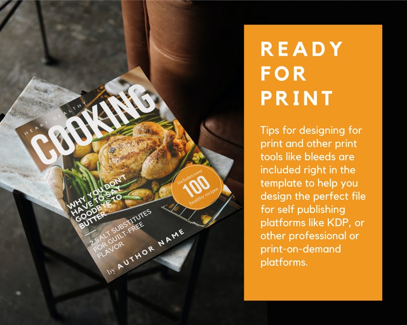 Cookbook Canva Design Template | Food Magazine-style Cookbook Template ...