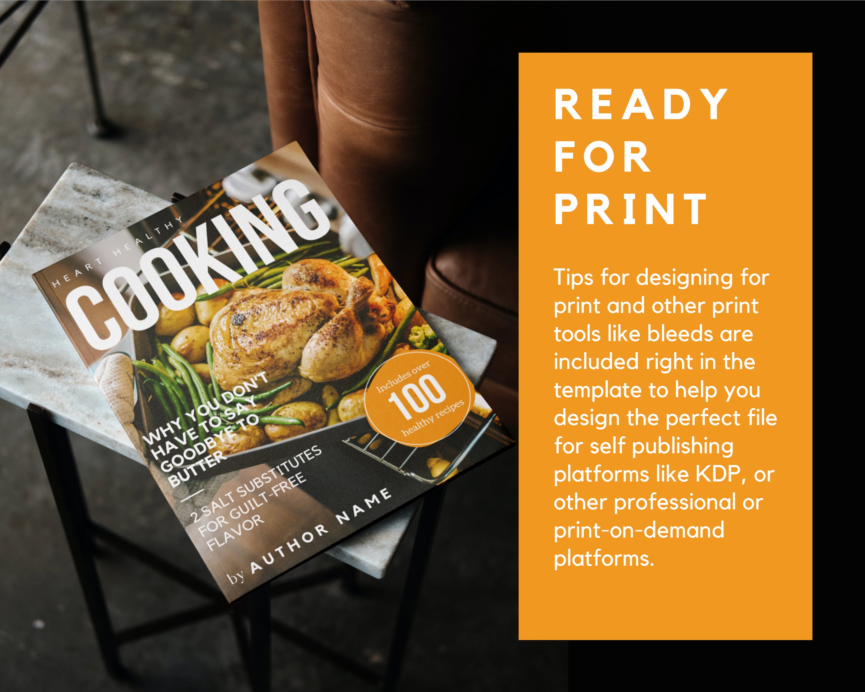 Cookbook Canva Design Template | Food Magazine-style Cookbook Template ...