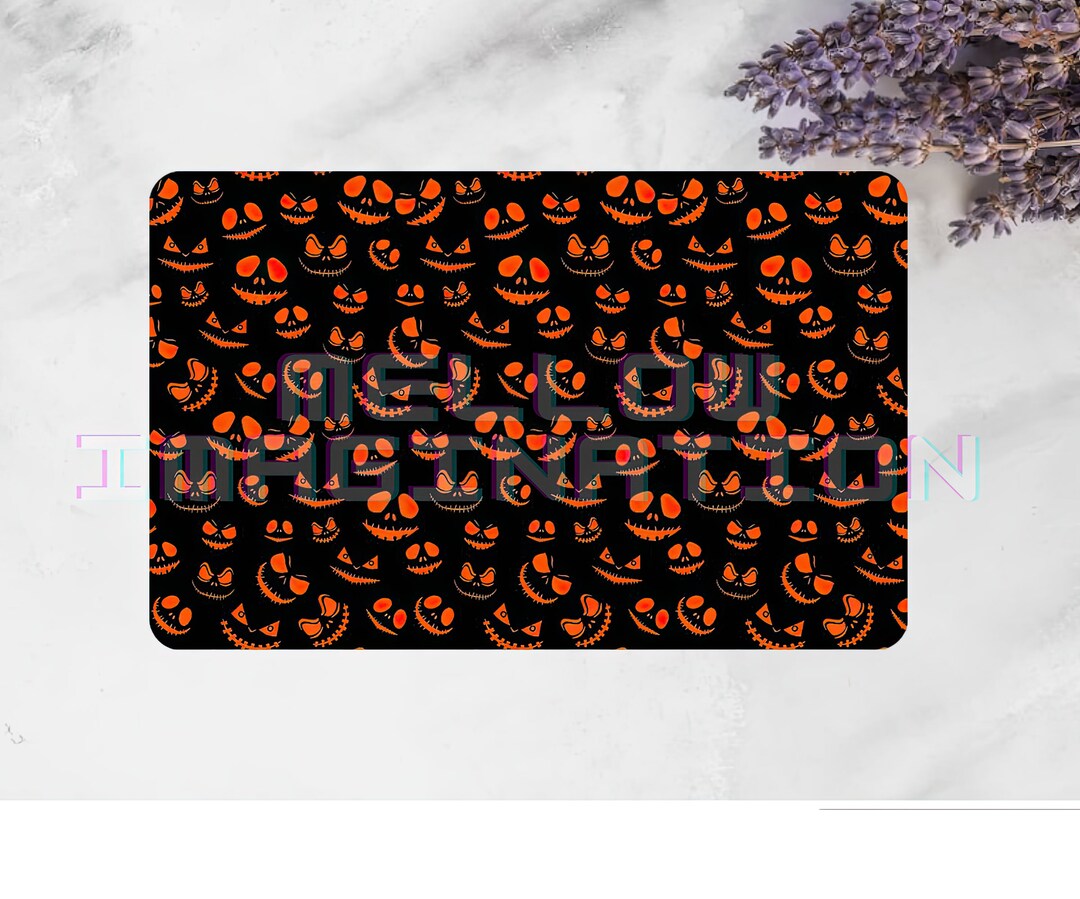 Spooky Halloween Card Sticker Credit Card Skin Waterproof Card Sticker ...