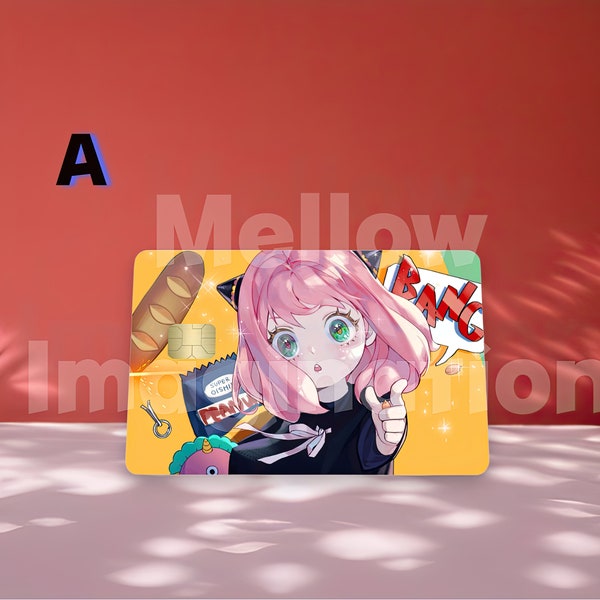 Anime Debit Card Cover - Etsy