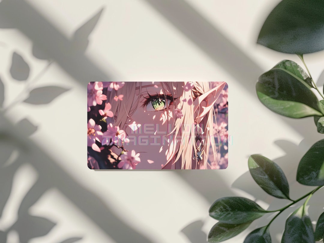 Cherry Elf Credit Card Skin Card Sticker Waterproof Sticker Debit Card ...