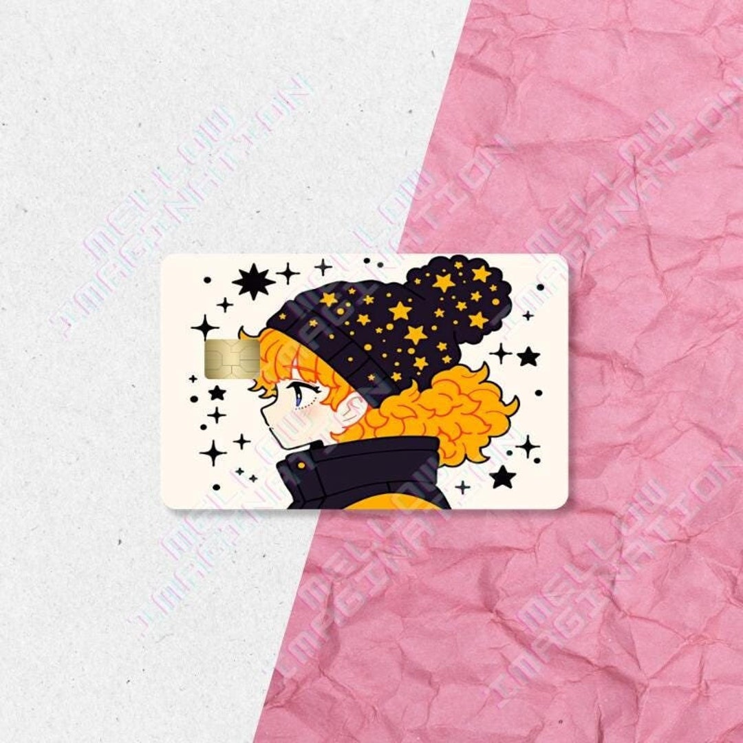 Driver Anime Girl Skin Card Card Sticker Debit Card Skin Credit Card ...