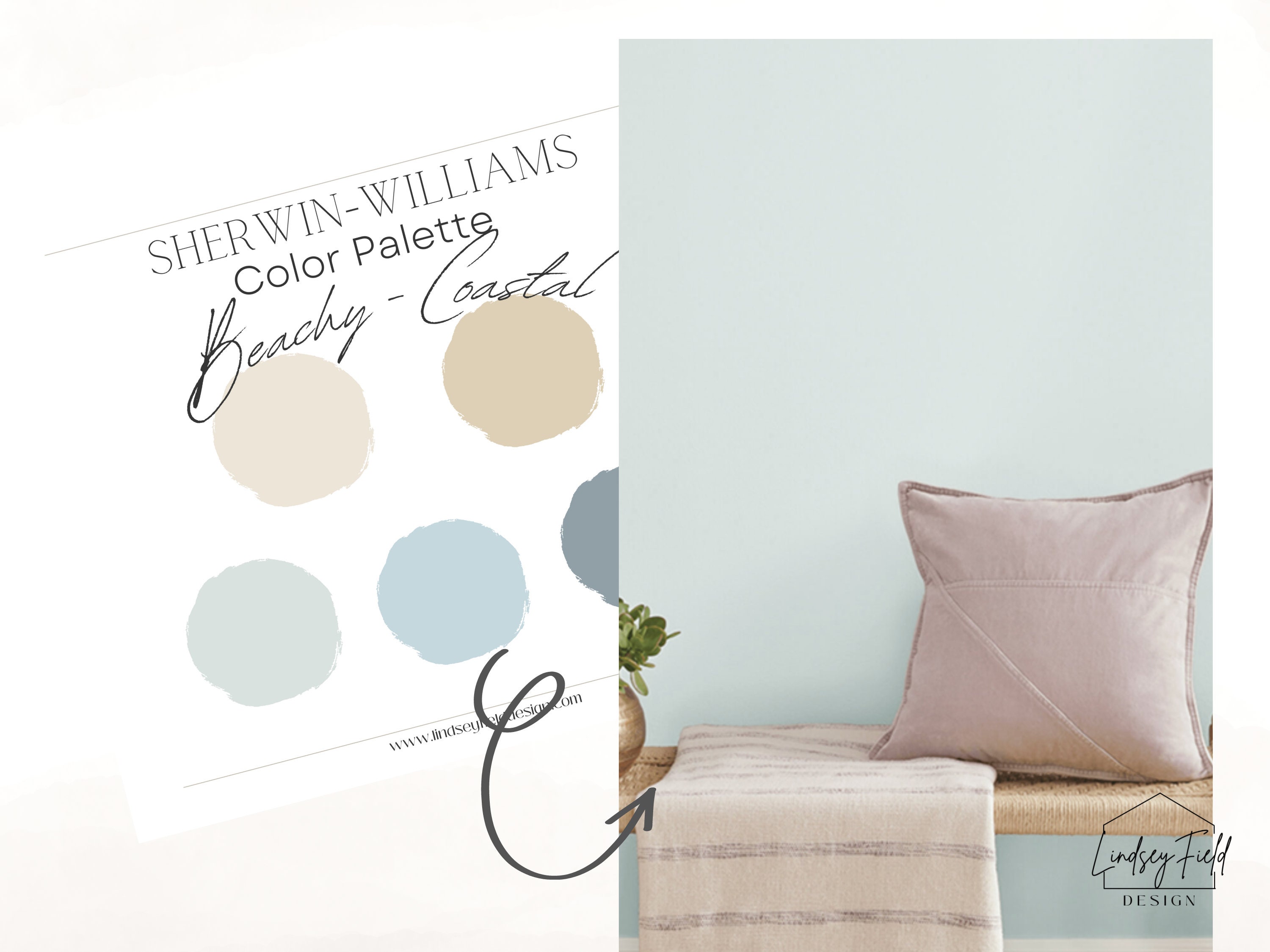 Sherwin Williams Coastal Farmhouse Paint Palette | Lake House Paint ...