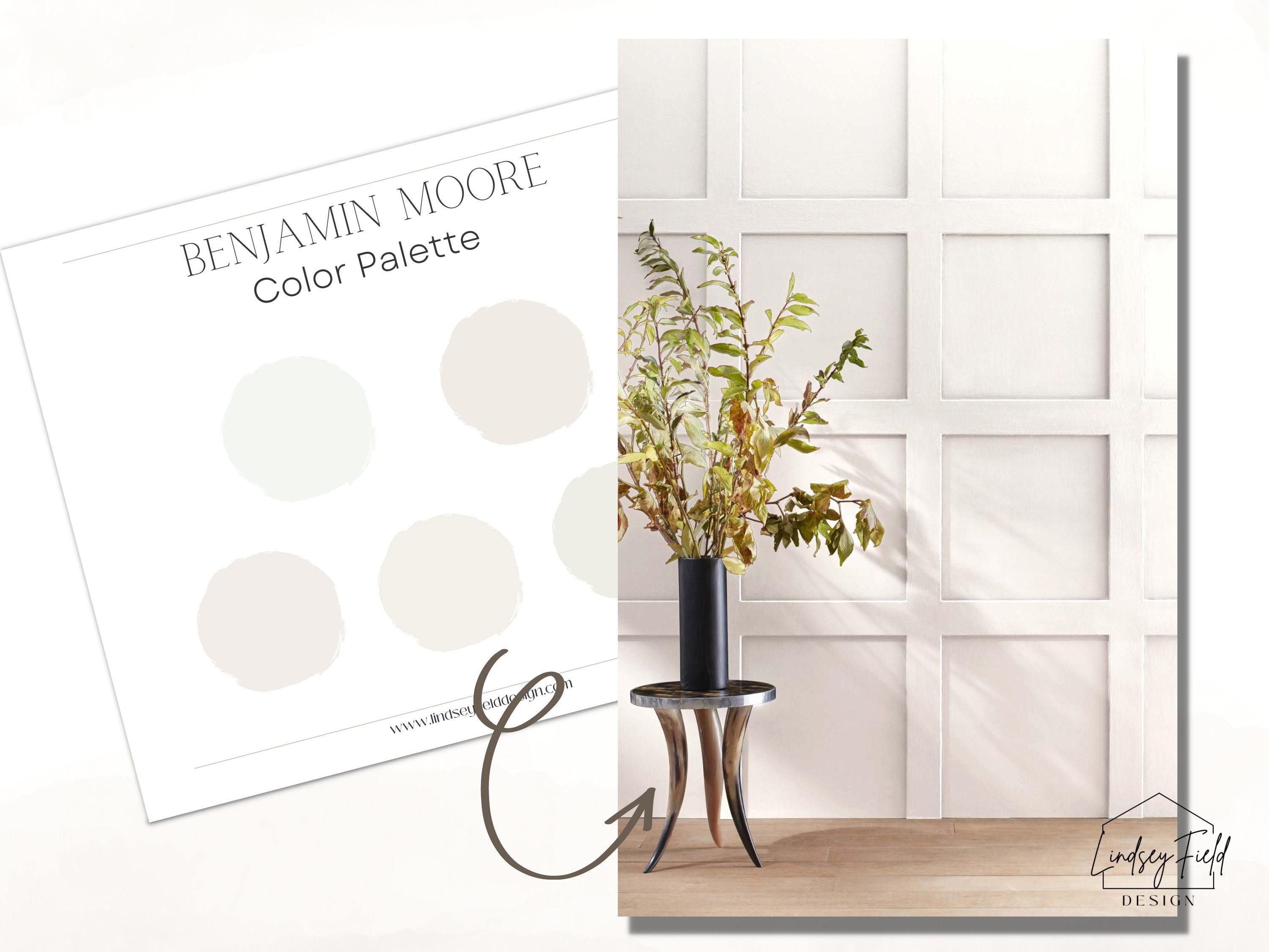 Best White Paint Colors | Benjamin Moore | E-design | Instant Download ...