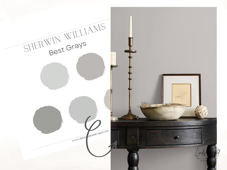 SW Best Gray Paint Colors | Sherwin Williams | Professional Paint Color ...