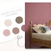 Pink Earth Tone Paint Color Palette | Sherwin Williams Color of the ...